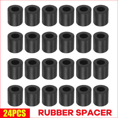 24pcs Rubber Spacer 10mm x 20mm x 20mm Anti Vibration Rubber | eBay ...