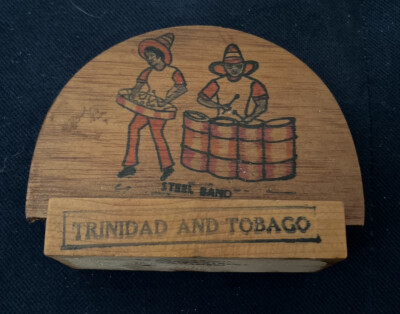 Wood Napkin Holder From Trinidad And Tobago R Bissoon 62 Panka St. St ...