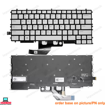 DELL G7 7500 0YFK2V 0P73J8 silver backlit US keyboard original | eBay ...