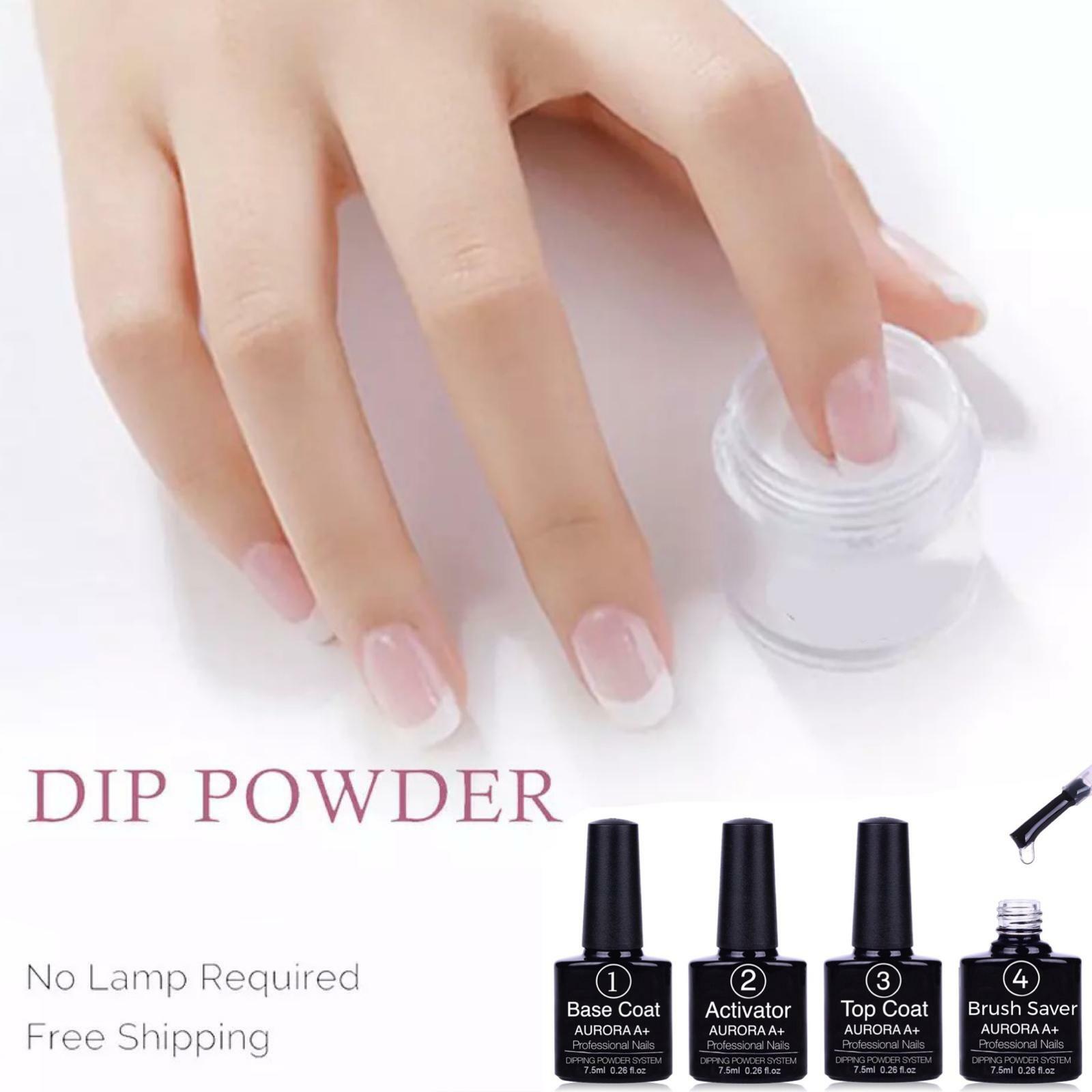 80 COLOURS ACRYLIC NAIL DIPPING POWDER 5 or 10 gram POT Clear Pink Dust ...