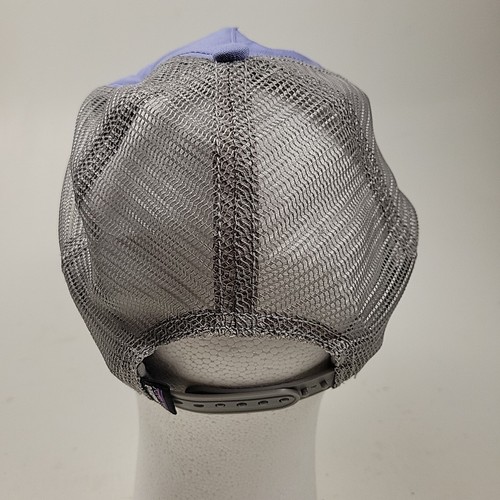 Patagonia Trucker Hat Snapback Strap Lavender Outdoor Logo Mesh Back ...