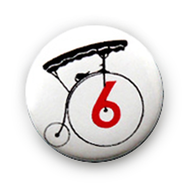 Badge NUMERO 6 Le Prisonnier vintage retro série culte 60's pins button ...