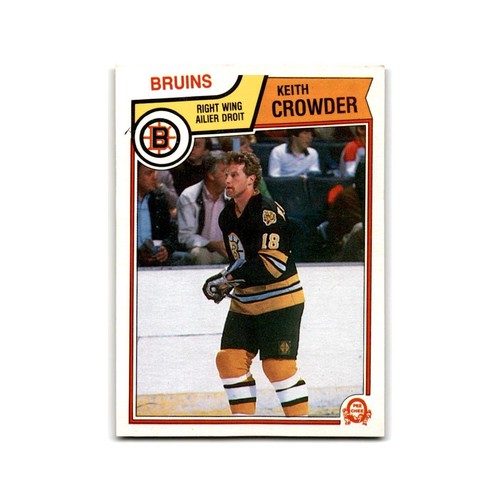1983 O-Pee-Chee Keith Crowder Boston Bruins #47 | eBay