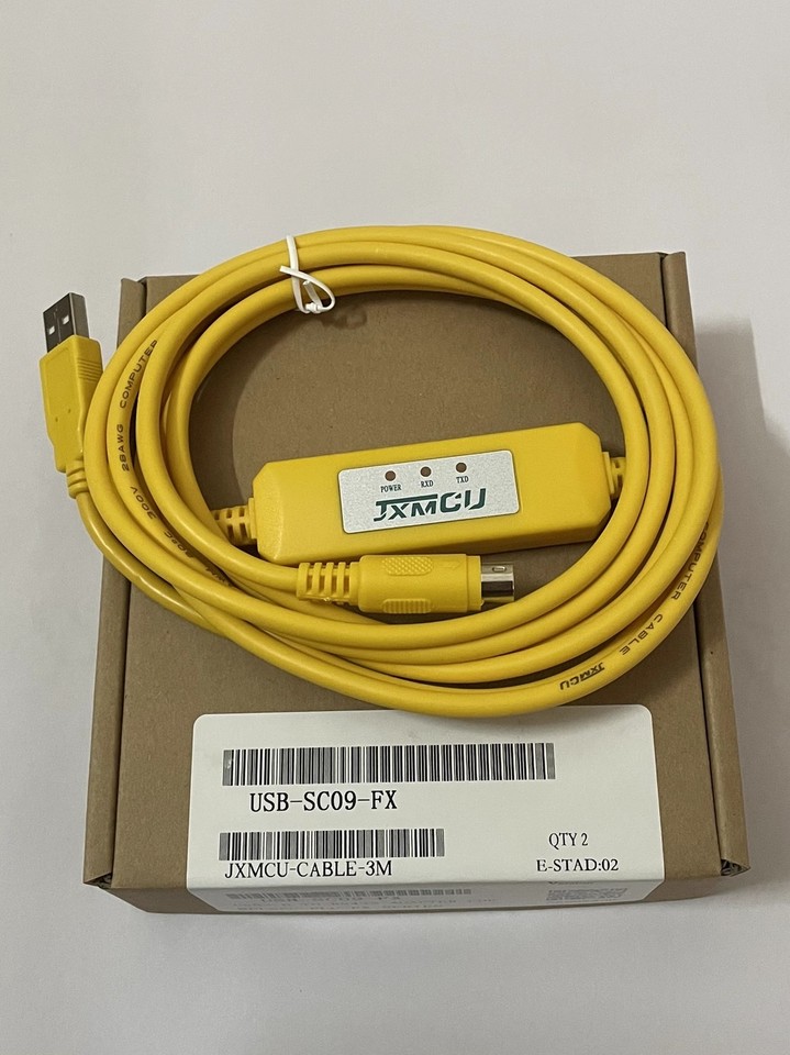 Mitsubishi plc programming cable USB-SC09-FX1N 1S 2N 3U communication ...