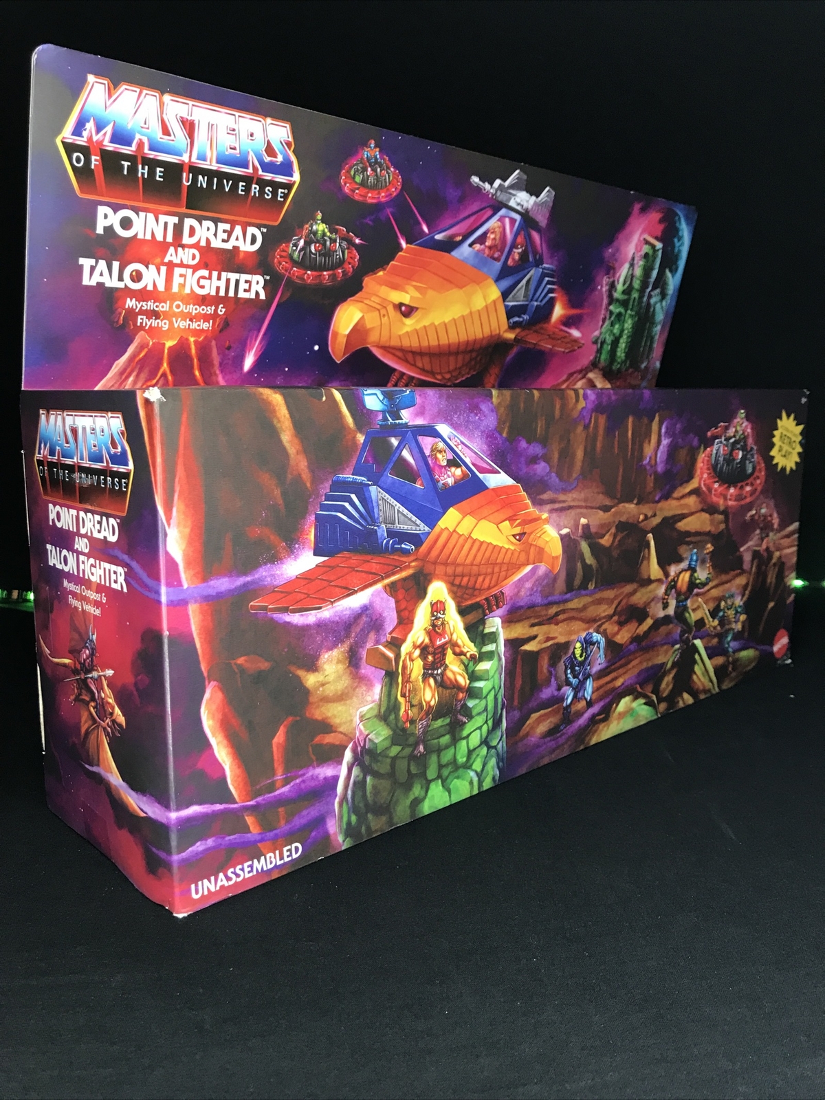 Masters of the Universe Origins MOTU Point Dread and Talon Fighter NEW ...