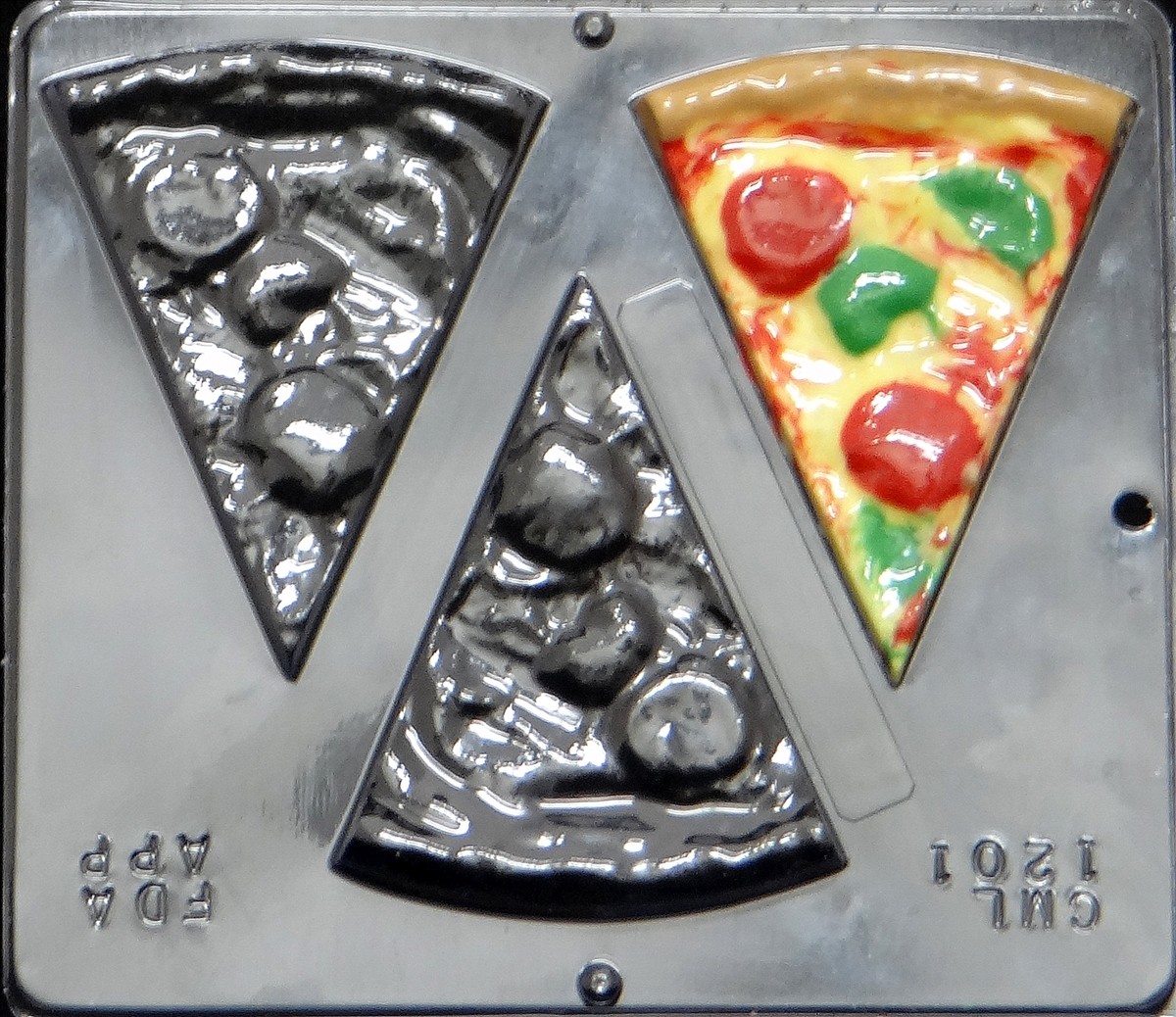 Pepperoni Pizza Chocolate Candy Mold 1201 NEW | eBay