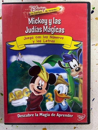 Mickey Mouse And The Magic Beans DVD Play With Numbers And Letters ...