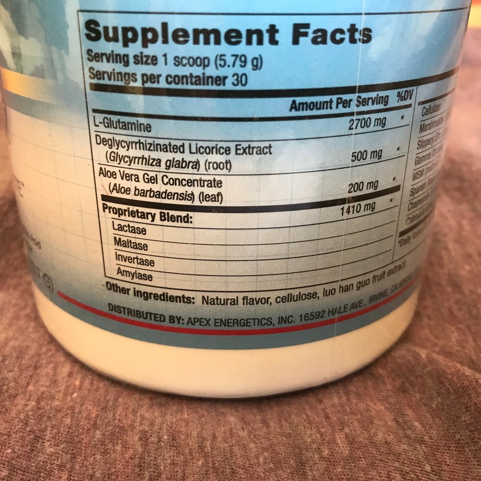 Repairvite K-60 by Apex Energetics - 173.7g New and Sealed! Best by 01/ ...