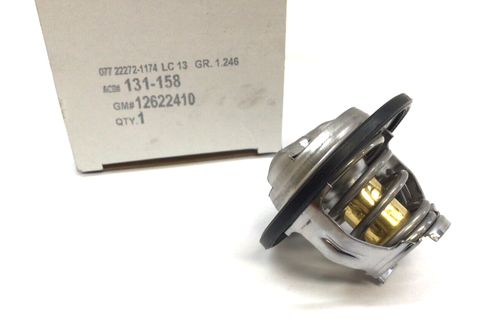 Saturn Buick Pontiac Engine Coolant Thermostat ACDelco 131-158 new OEM ...