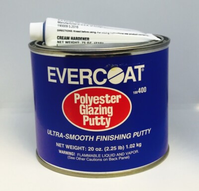 EVERCOAT 400 ULTRA SMOOTH FINISHING POLYESTER GLAZING PUTTY (20 OZ ...