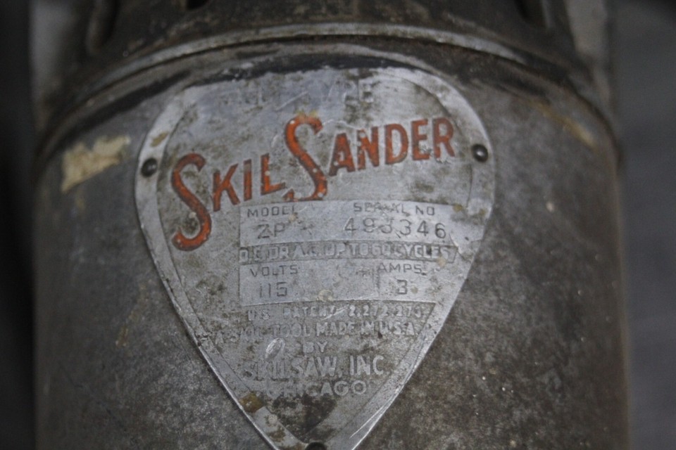 Vintage Skil Sander Model ZP 115 V | eBay