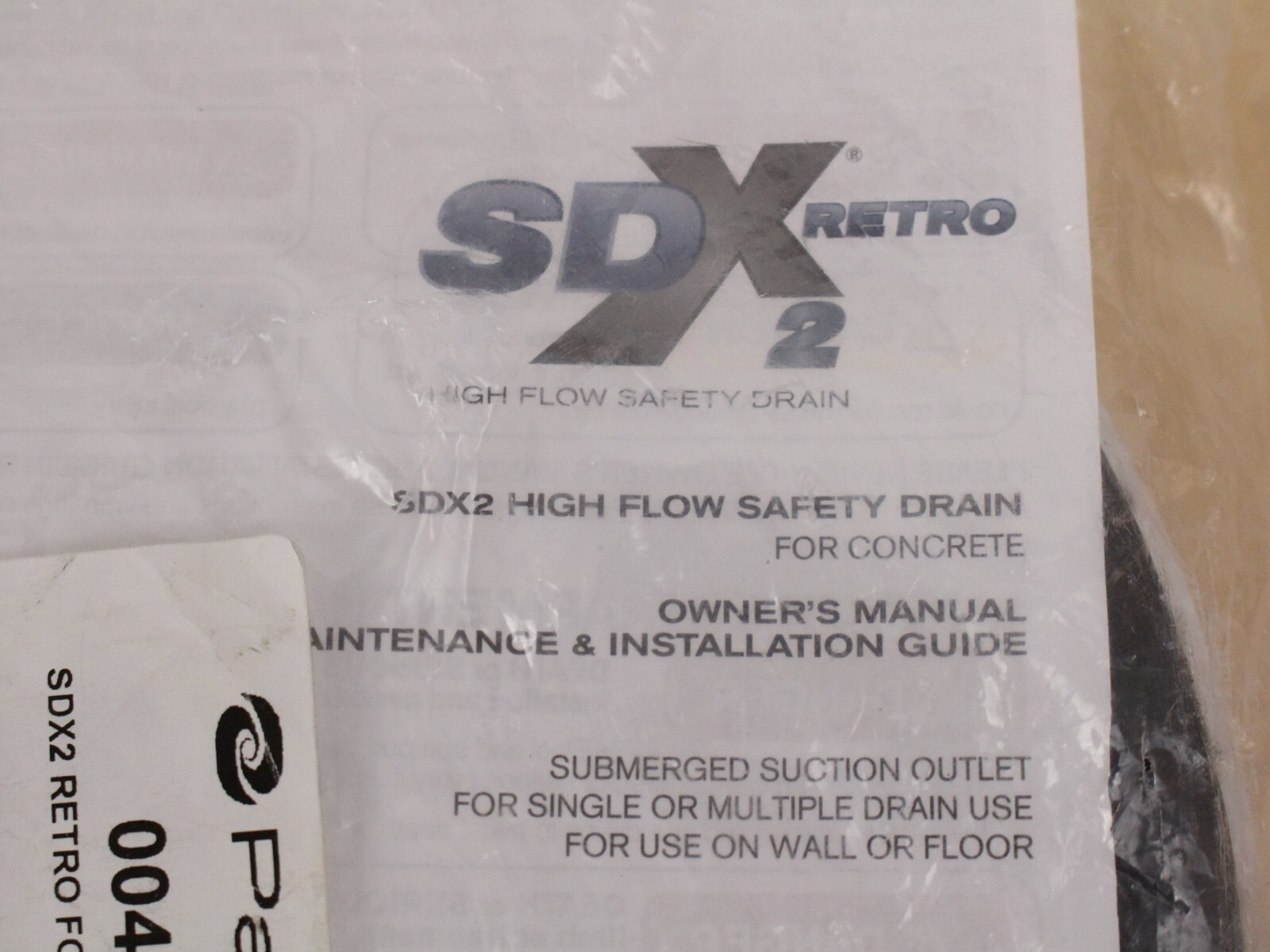 Paramount High Flow Concrete Safety Drain Gray SDX2 for sale online | eBay