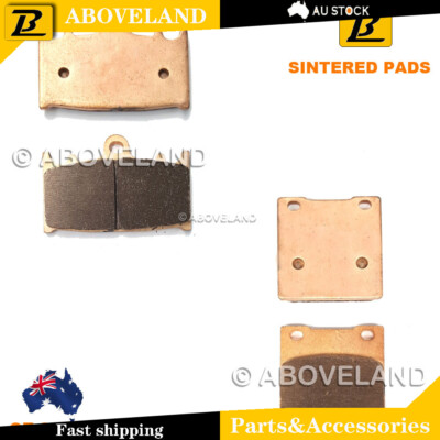 FRONT REAR Sintered Brake Pads Fit SUZUKI TV 250 VJ21A Wolf 1988 1989 ...