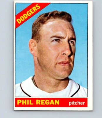 1966 TOPPS BASEBALL #347 PHIL REGAN MID GRADE JM | eBay