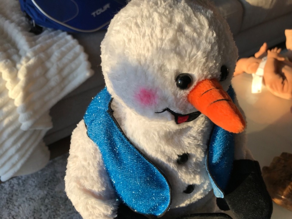 Gemmy Spinning Snowflakes Snowman SNOW MISER Dancing Singing - Please ...