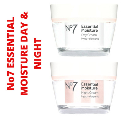 No7 Essential Moisture Day & Night Cream, Choose both 50ML, NEW | eBay