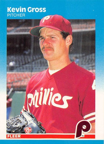 Kevin Gross 1987 Fleer 174 Philadelphia Phillies Baseball Card | eBay