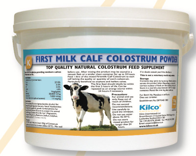 Kilco CALF COLOSTRUM 200G ONE DOSE Calving Cow Drop/ 1kg 5 dose | eBay UK