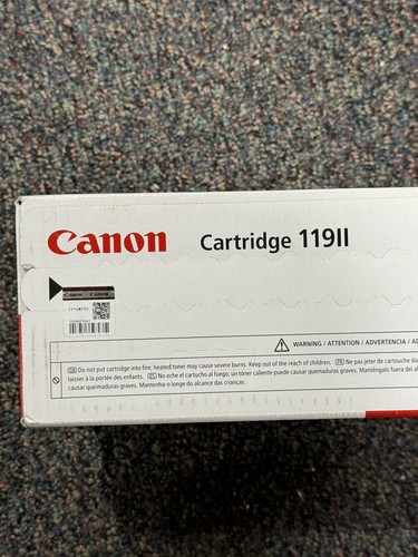 Genuine Canon 119 II Hi-Capacity Black Toner Cartridge 3480B001 SEALED ...