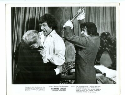 VAMPIRE CIRCUS-8X10 PROMO STILL-1972-ROBERT TAYMAN-GOTHIC HORROR ...