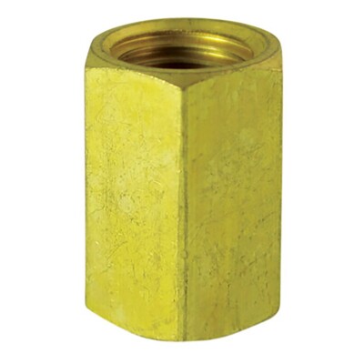 FMSI 3002 Brake Line Union Invert Flare Tube Nut 3/16" x 3/8" - 24 TPI ...