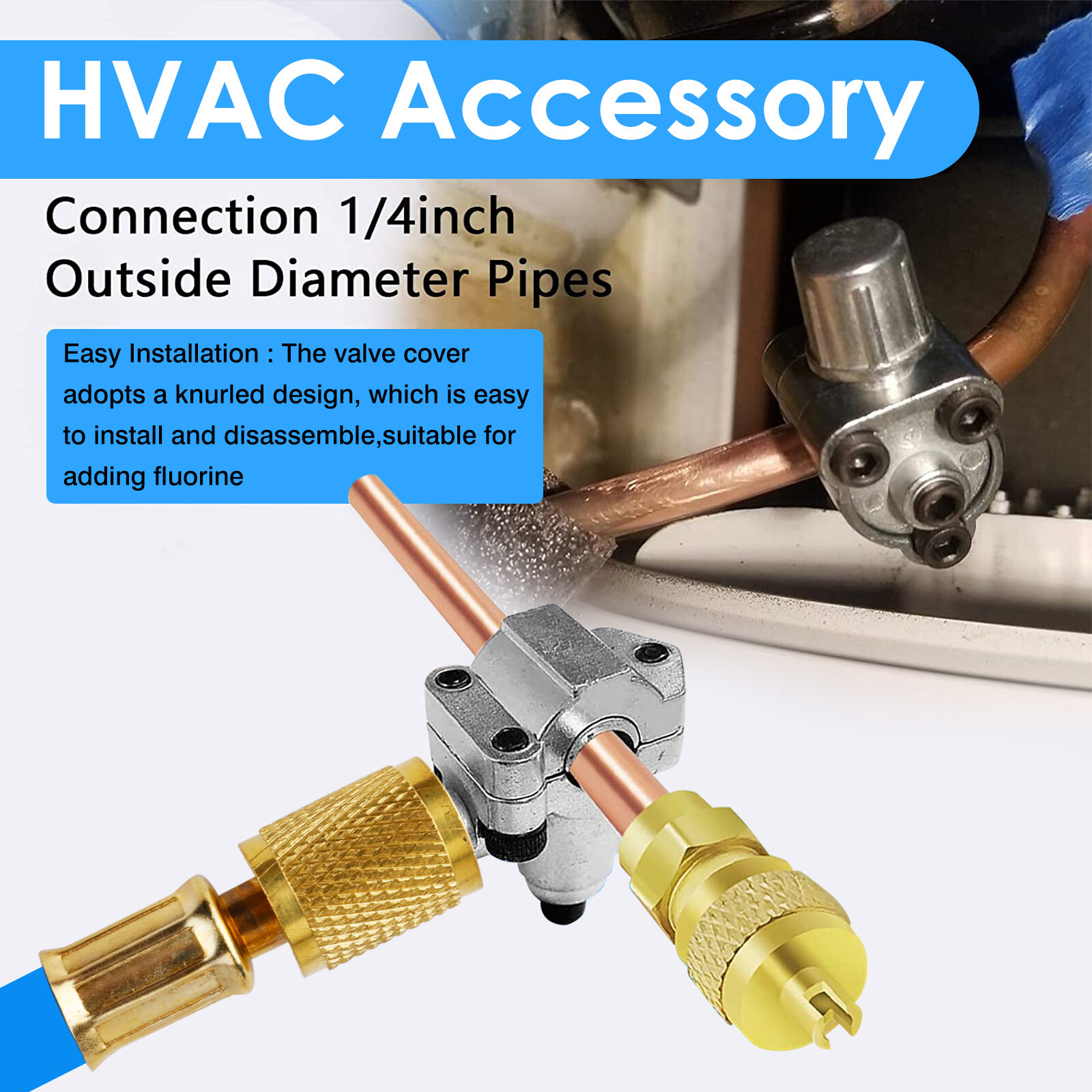 A/C Refrigerator Freon Recharge Kit with BVP31 Bullet Piercing Valve | eBay