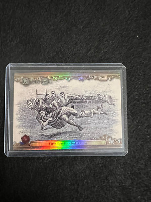 First Pro Football Game 2023 Gilded Age Historical 1/149 #201 Foil | eBay