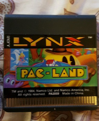 Pac Land Atari Lynx PAC-LAND GAME ONLY. Great shape and plays PERFECTLY ...