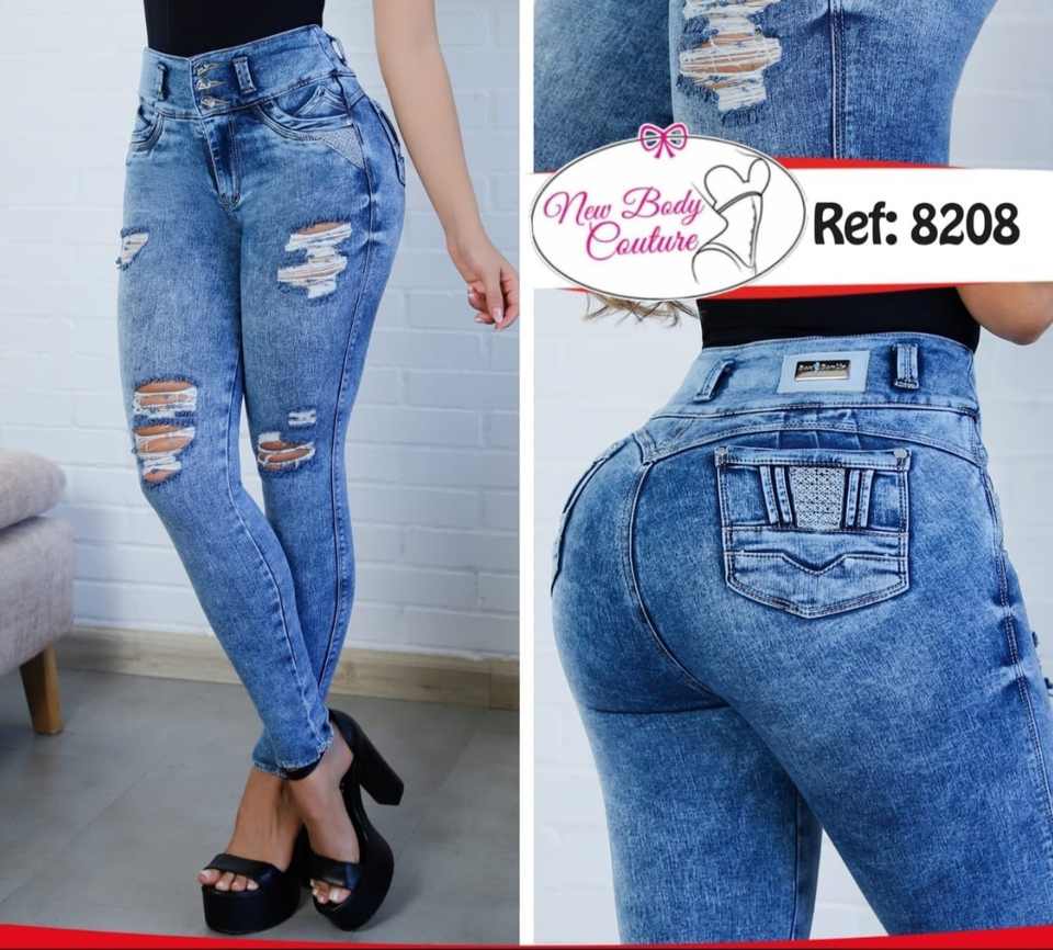 Jeans Bon Bon up Levanta cola colombianos butt lifter high waist ...
