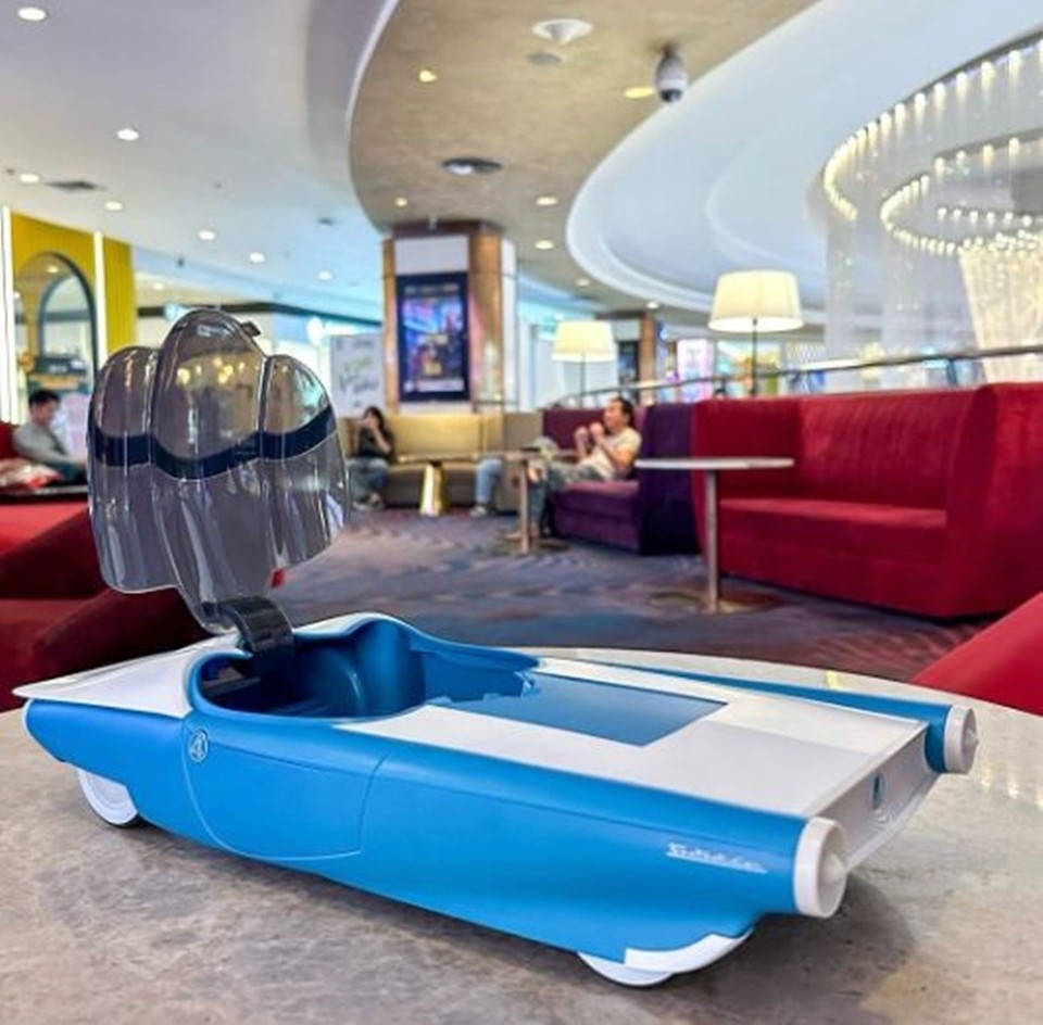 Popcorn Bucket Marvel Fantastic Four Car Decorative Storage Rare Movie ...