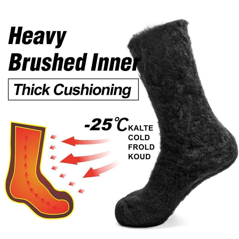 Winter Warm Thermal Socks for Men Women Extra Thick Insulated Heated ...