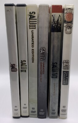 Saw DVD collection (1,2,3,4,6,Final Chapter) 31398206316| eBay