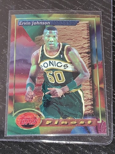 Ervin Johnson #71 1993-94 Topps Finest Basketball Card NBA NM | eBay
