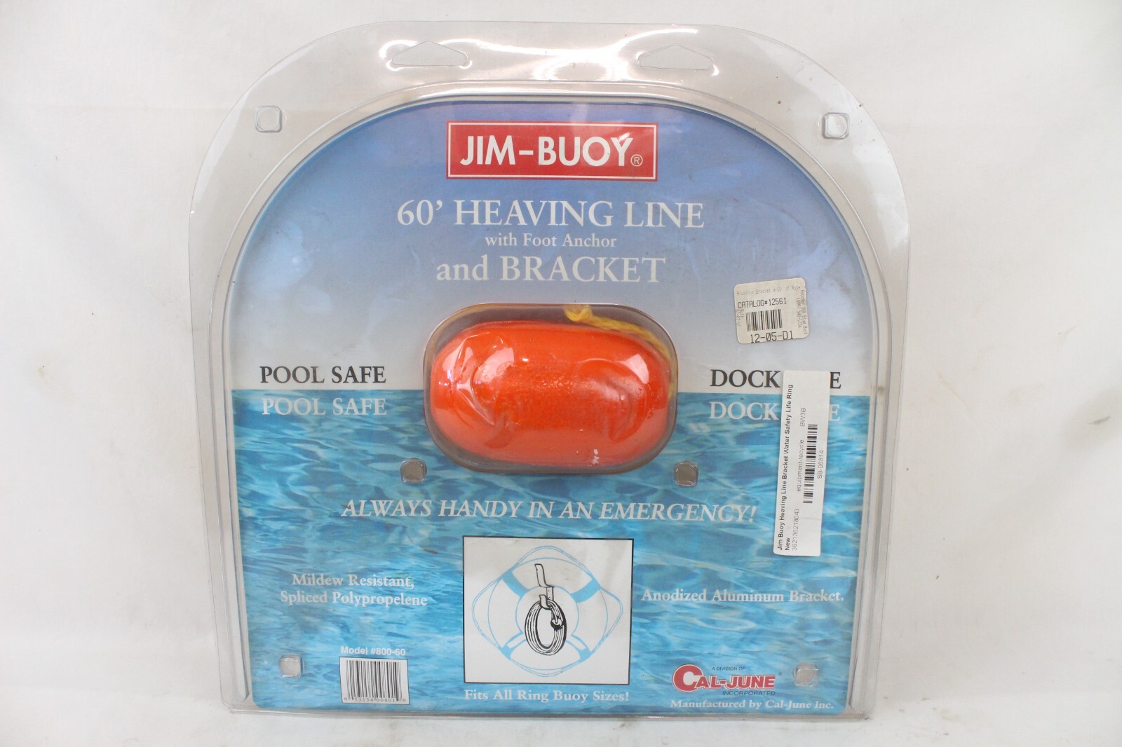 New Unopened Model 800-60 Jim-Buoy 60' Heaving Line Pool Safety w ...