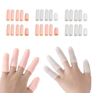 10Pcs Thumb Arthritis Protectors Splint Silicone Gel Finger Sleeve ...