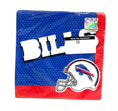BUFFALO BILLS NFL LUNCHEON NAPKINS | eBay