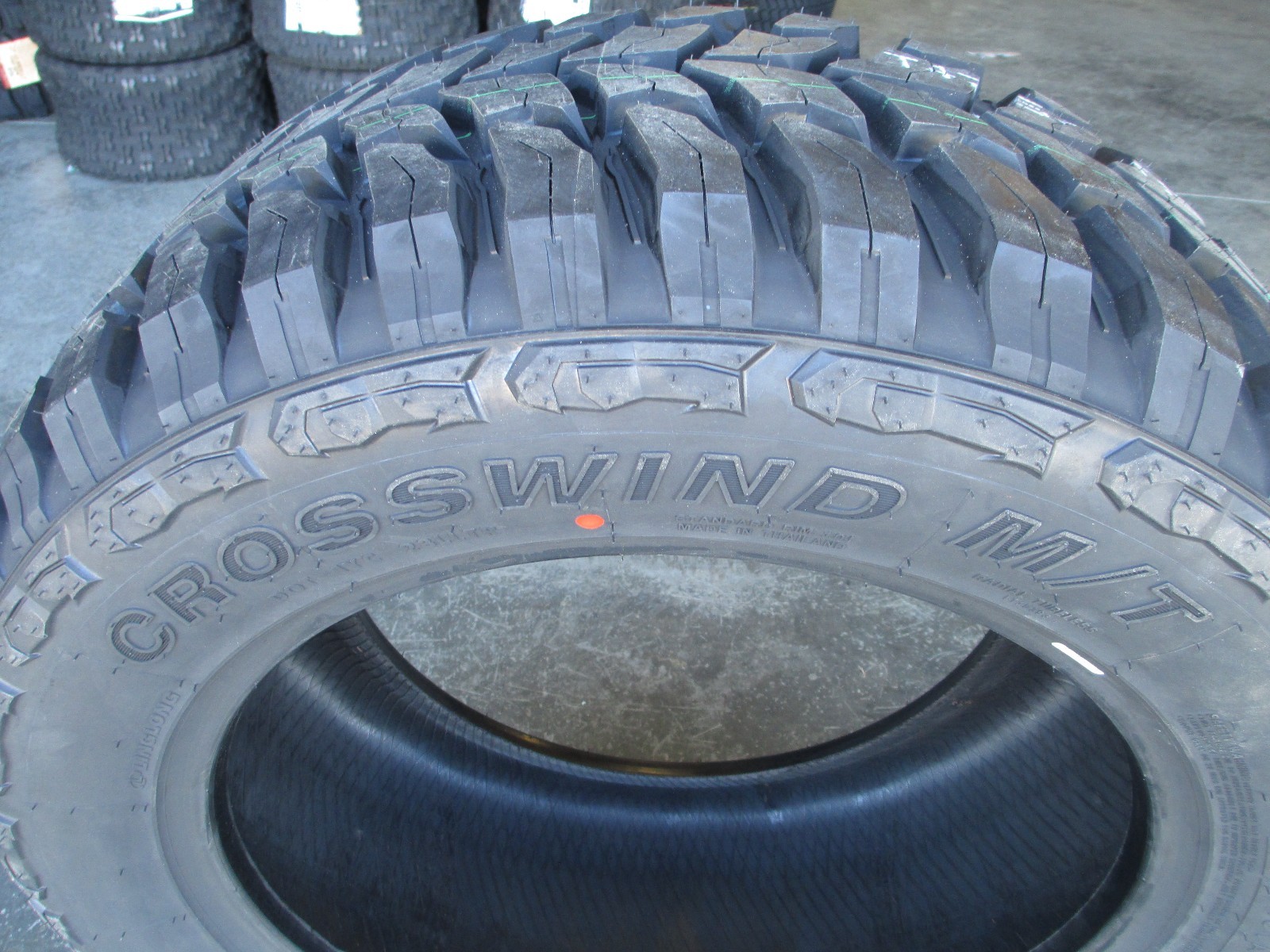 4 New 35x12.50R20 Inch Crosswind Mud Tires 35125020 12.50 35 1250 20 M ...