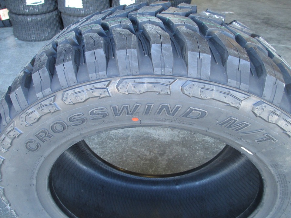 33x12.50R22 Crosswind M/T Mud Tires | 4 New | 114 Load Index | Q Speed ...