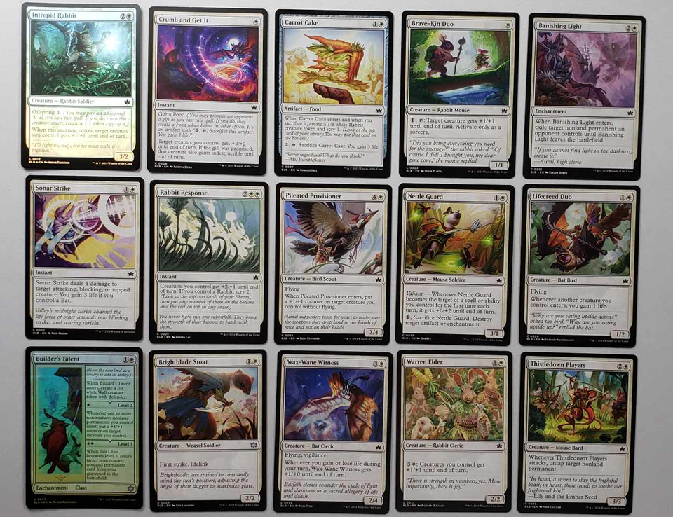 MTG Commander Finneas Ace Archer Custom 100 Card Rabbit EDH Deck with ...