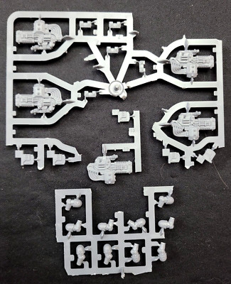Horus Heresy Heavy Weapons 5x Volkite Culverins Space Marines Warhammer ...