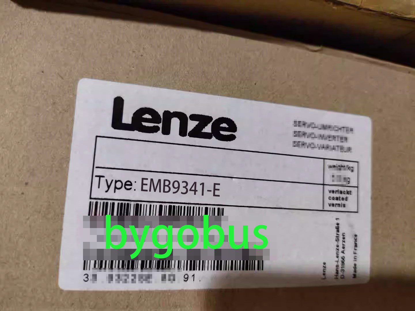 Brand new unopened EMB9341-E Lenze EMB9341-E Servo driver #Z | eBay