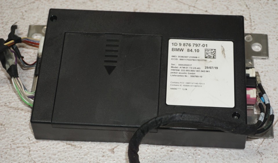Bluetooth Handsfree Telematics Computer Control Unit Module OEM BMW ...