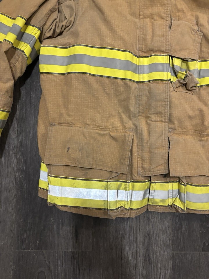 GLOBE GXTREME Turnout Bunker Coat 46 x 32 Firefighter JACKET GEAR 2007 ...