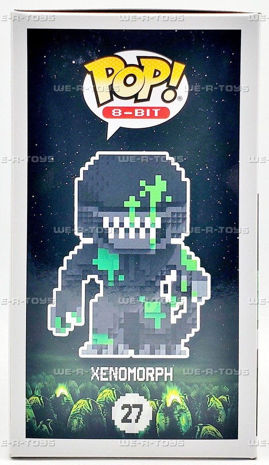 Funko POP 8-Bit Alien Blood Splattered Version 27 Vinyl Figure | eBay UK