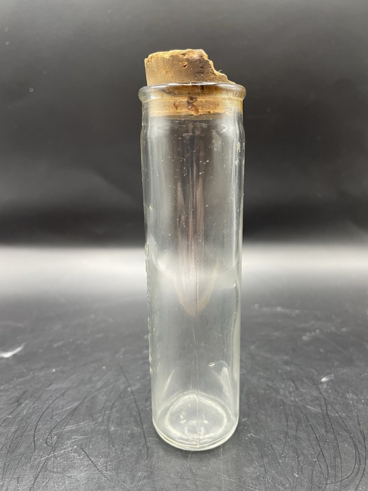 Antique Blown Prudential Insurance Co Urine Sample Bottle w Cork ...