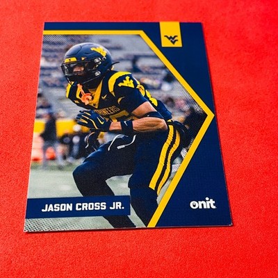 Jason Cross Jr. .. West Virginia Mountaineers .. 2025 ONIT Card B-33 | eBay