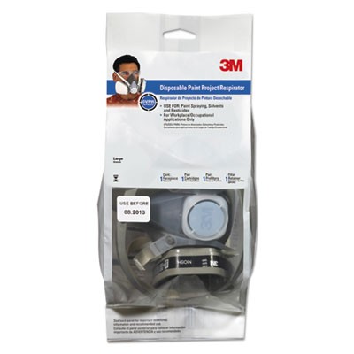 3M™ Half Facepiece Disposable Respirator Assembly, Large 53P71 3M ...