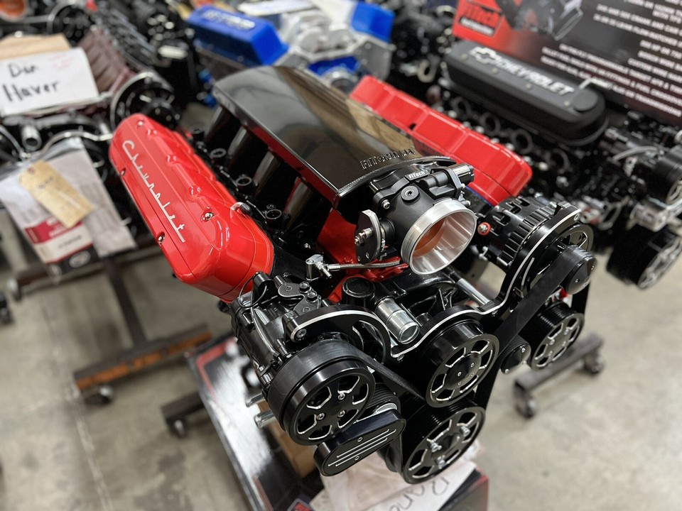 LS3 CHEVY 6.2L 510-600hp COMPLETE CRATE ENGINE PRO-BUILT LS6 6.2 Ls3 ...