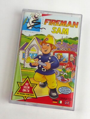 Commodore 64 C64 Spiel -- FIREMAN SAM (Alternative) -- Tape | eBay.de