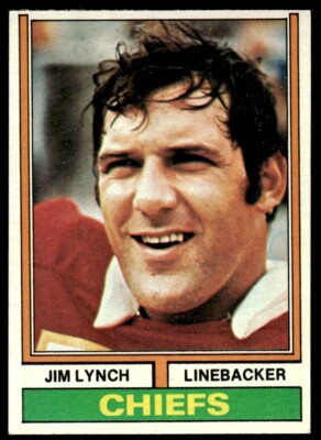 1974 Topps Jim Lynch Kansas City Chiefs #167 | eBay